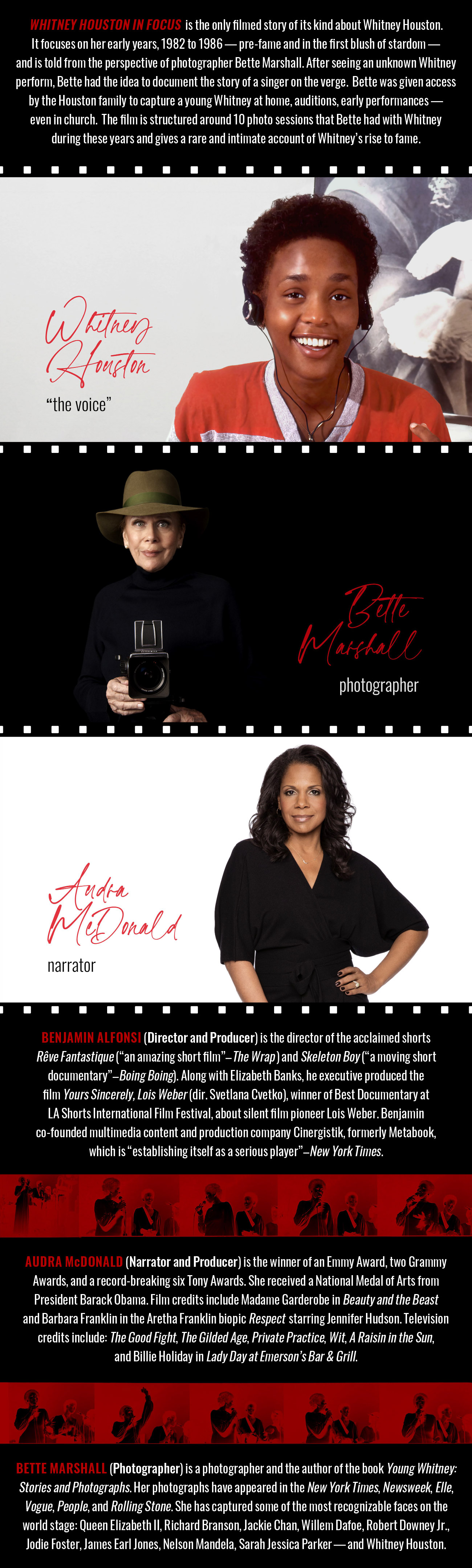 Whitney Houston in Focus